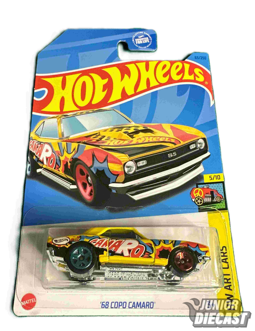 Hot Wheels '68 Copo Camaro - Junior Diecast