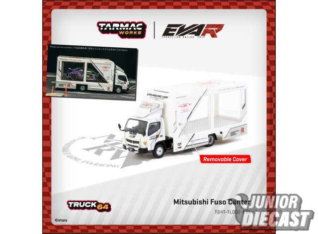 (Előrendelés) Tarmac Mitsubishi Fuso Canter EVA Racing - Jun